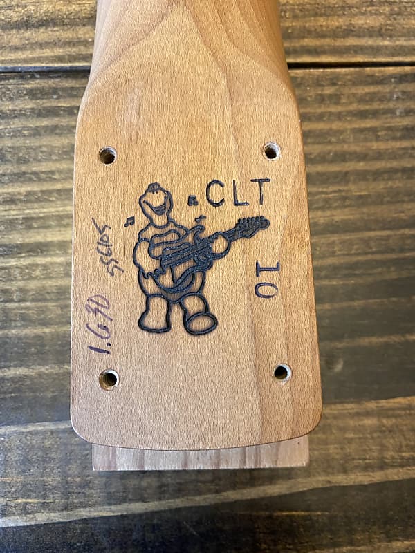 Warmoth 7/8 Warhead Neck - Roasted Maple, Clapton Profile | Reverb