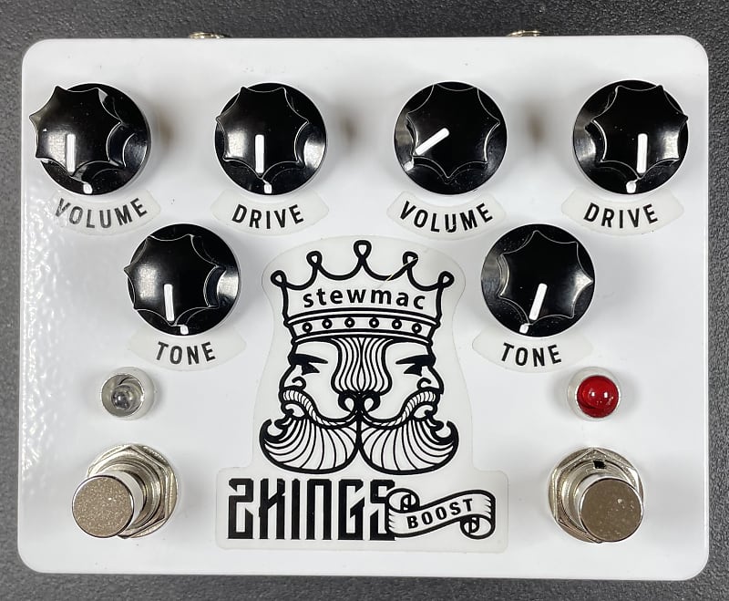StewMac 2Kings Boost 2023 - White | Reverb