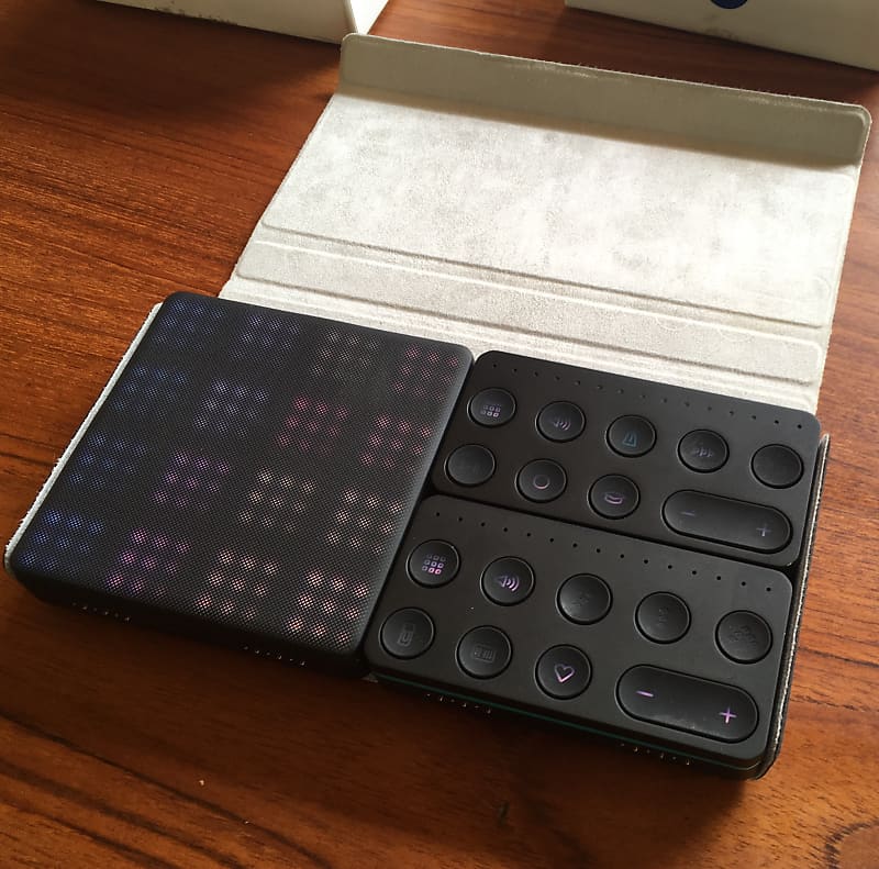 3 ROLI blocks - Lightpad, Live, Loop and Snapcase Duo 2016 | Reverb
