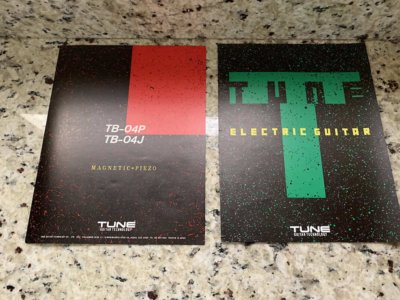 Tune Guitar & Bass Brochures 80’s-90’s | Reverb
