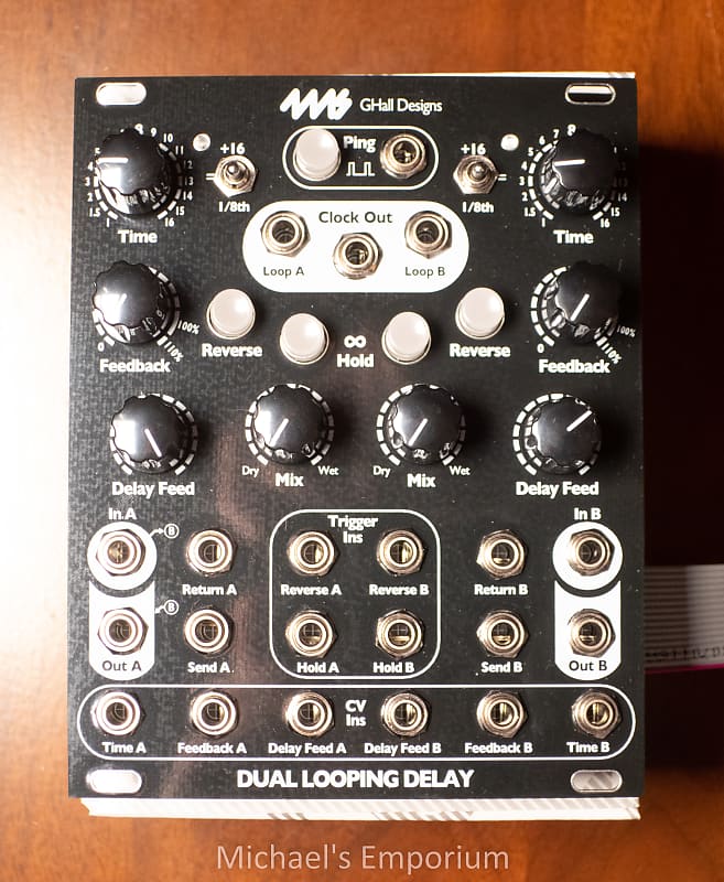4MS Dual Looping Delay 2022 - Black | Reverb