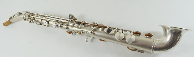 King Saxello Soprano Saxophone Overhauled 1924 Silver Plated | Reverb