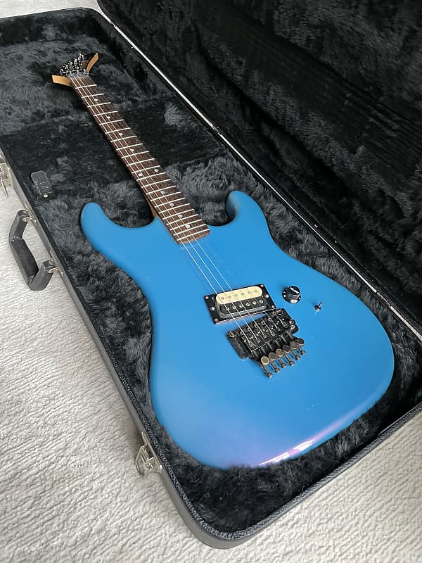 Kramer Baretta 1986 Flip Flop Blue USA | Reverb