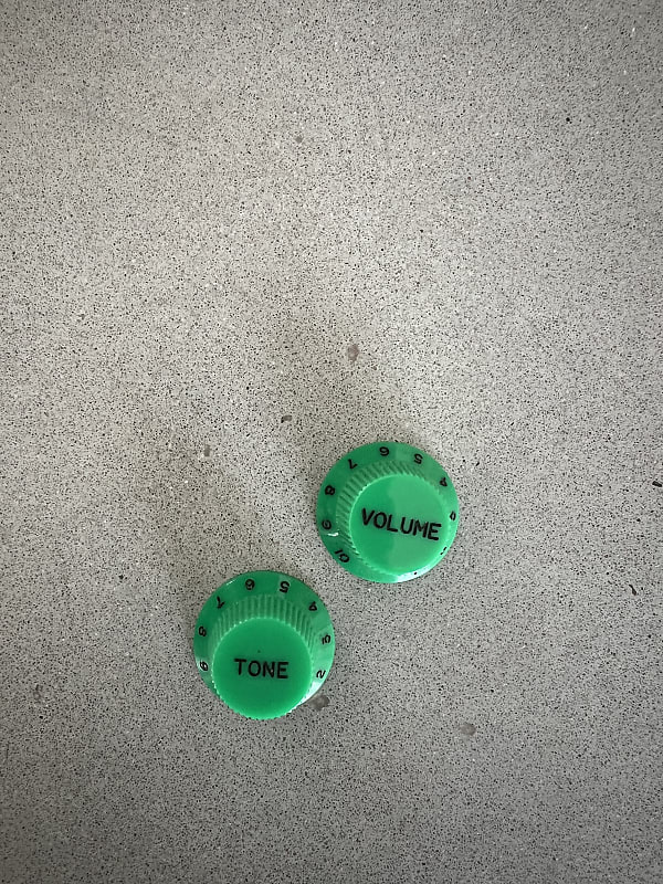 WD Music Volume and Tone Control Knob 2010 - Green | Reverb UK