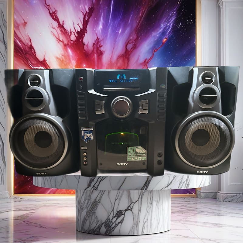 Sony MHC-GS200 60 Disc CD Changer Mini HiFi Stereo | Reverb Canada