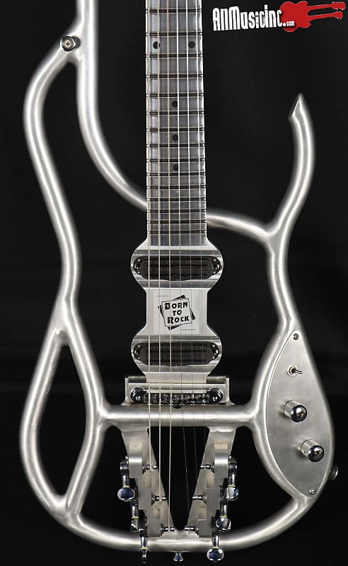 Born To Rock F4c Aluminum Body And Neck Electric Guitar W Reverb