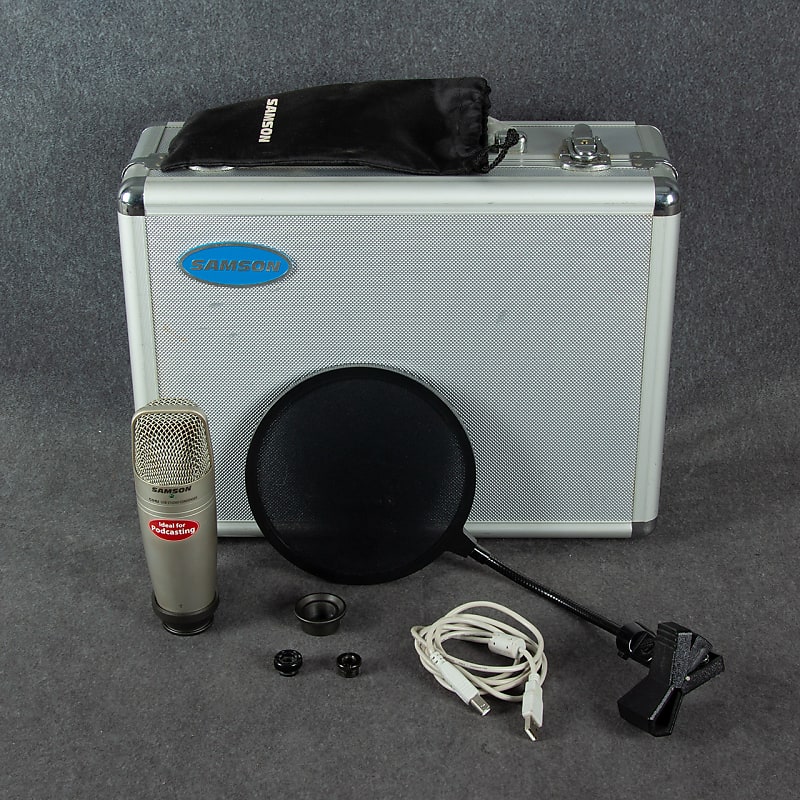 Samson C01U USB Studio Condenser Microphone - Case - 2nd Hand | Reverb