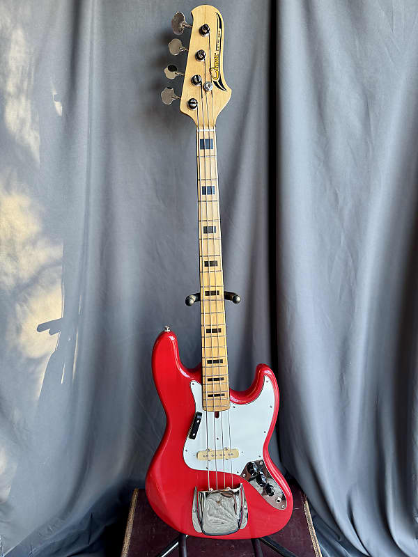 Vintage Cimar Bass by Ibanez - Torino Red - Made in Japan | Reverb