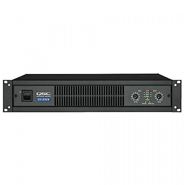 QSC QSC CX1202V STERO PWR AMP (Standard) | Reverb