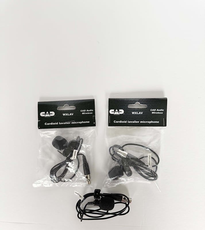 3 NOS Cardioid Condenser Lavalier Microphone for CAD Audio | Reverb