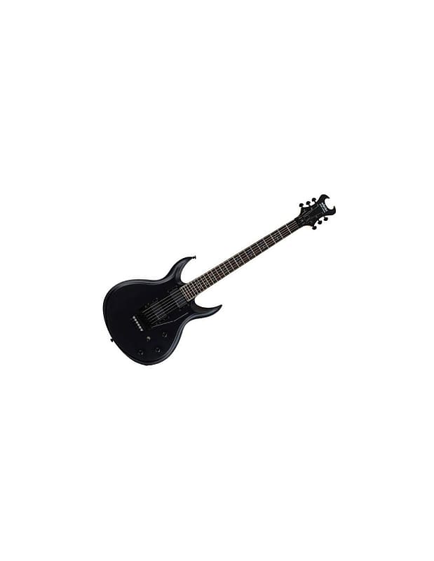 Schecter DEVIL-6-FR SBK Satin Black | Reverb