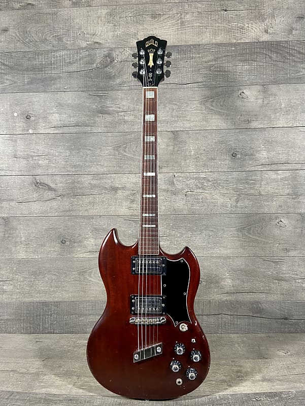Guild S-100 1974 - Cherry | Reverb