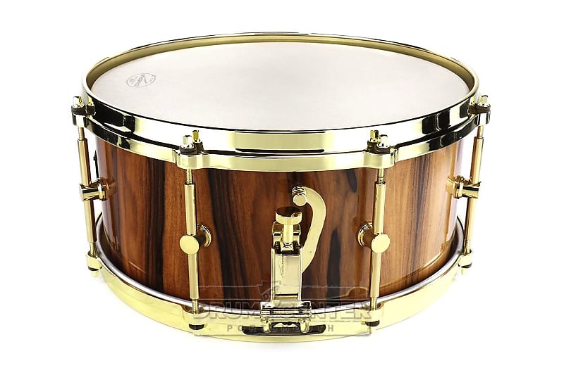 Canopus One Of A Kind Maple/Bubinga Snare Drum 14x6.5 Natural | Reverb