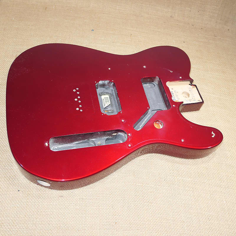 Body Red, 2011 Fender Blacktop Telecaster HH | Reverb