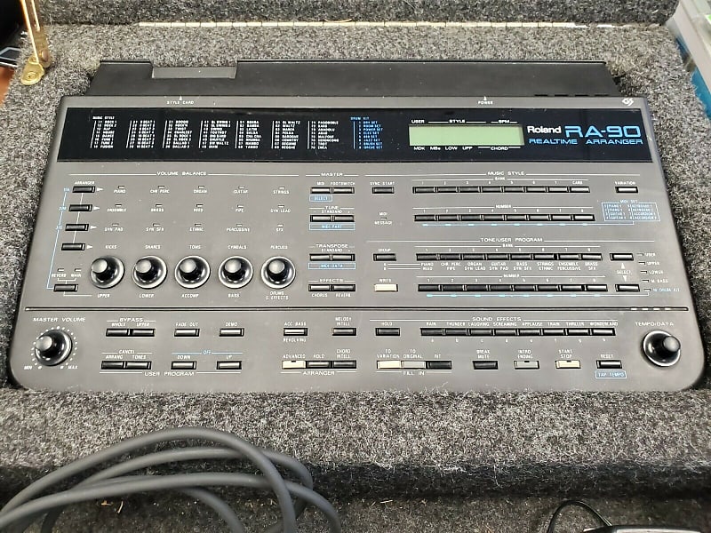 ROLAND RA-90 REAL TIME ARRANGER - INCLUDES MANUAL, CABLES | Reverb UK