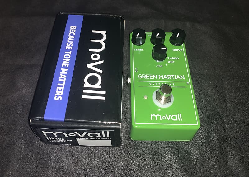 Movall Audio MP 105 Green Martian Overdrive | Reverb