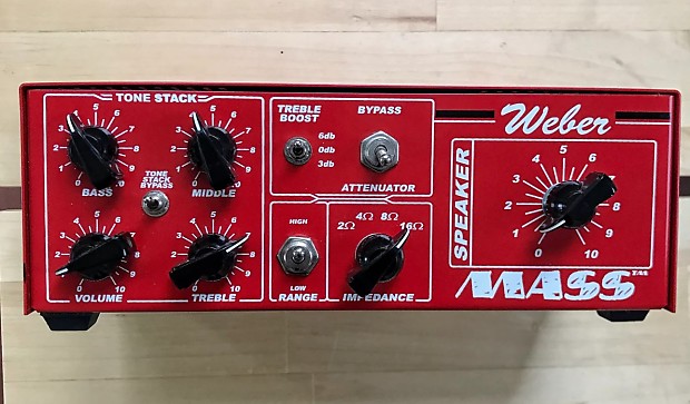 Weber Mass 50-Watt Attenuator | Reverb