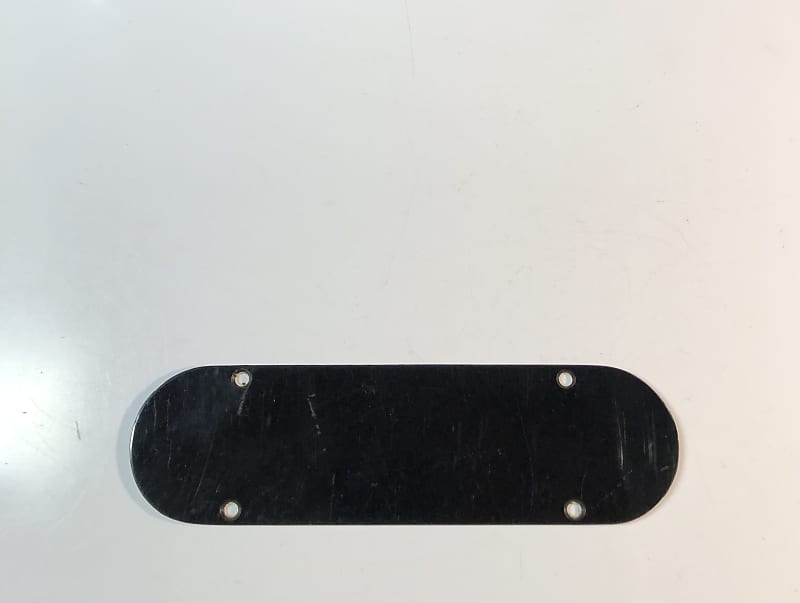 Vintage 2-Ply Back Plate Cover - Black | Reverb