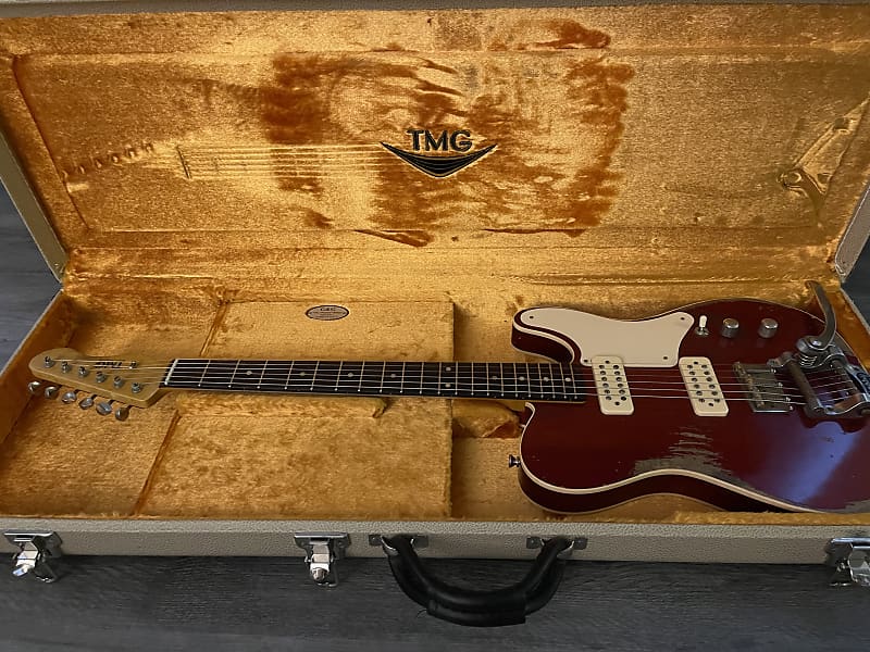 2018 TMG Gatton (Candy Apple Red + Bigsby) | Reverb