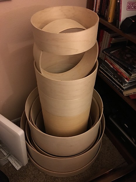 Raw Keller Shells for Drum Building | Reverb