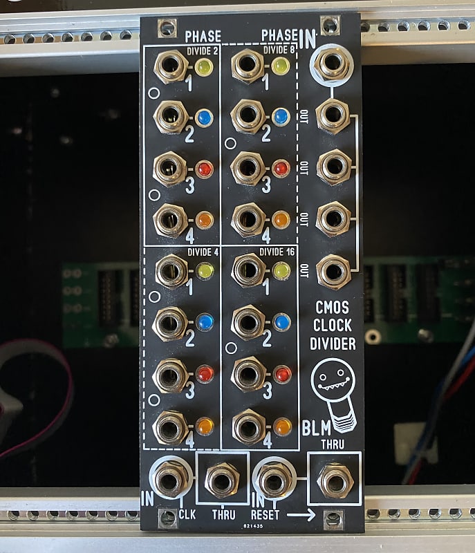Blue Lantern CMOS Clock Divider Eurorack Module | Reverb