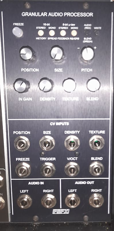 Free State FX Granular Audio Processor (5U, MU, Moog Unit, | Reverb