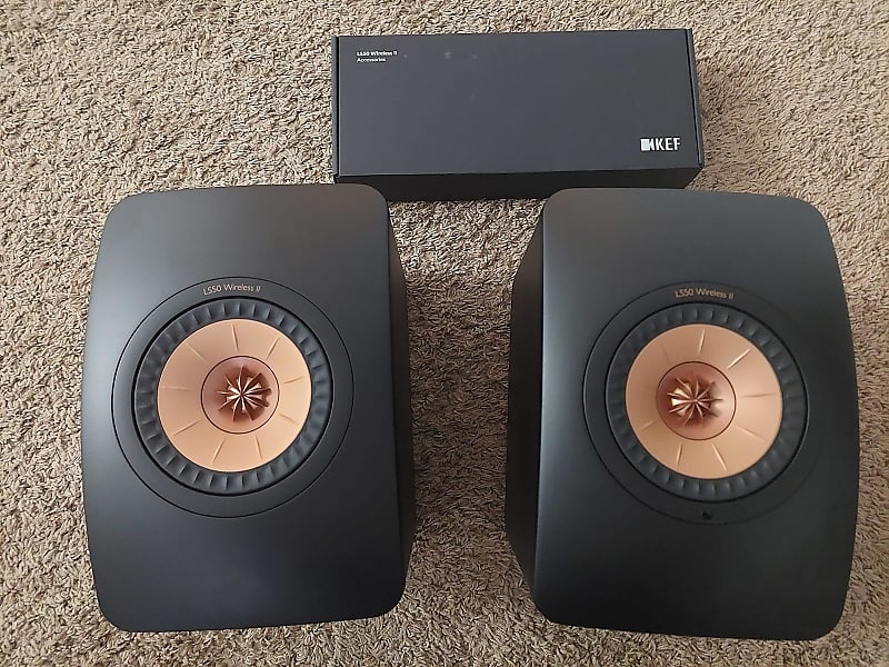 KEF LS Wireless II - Matte Black - Box Fresh | Reverb Canada