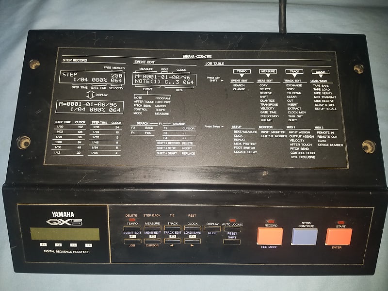 Yamaha QX5 Sequencer *Tested by 5-Star Shop w/All 3 Badges* | Reverb