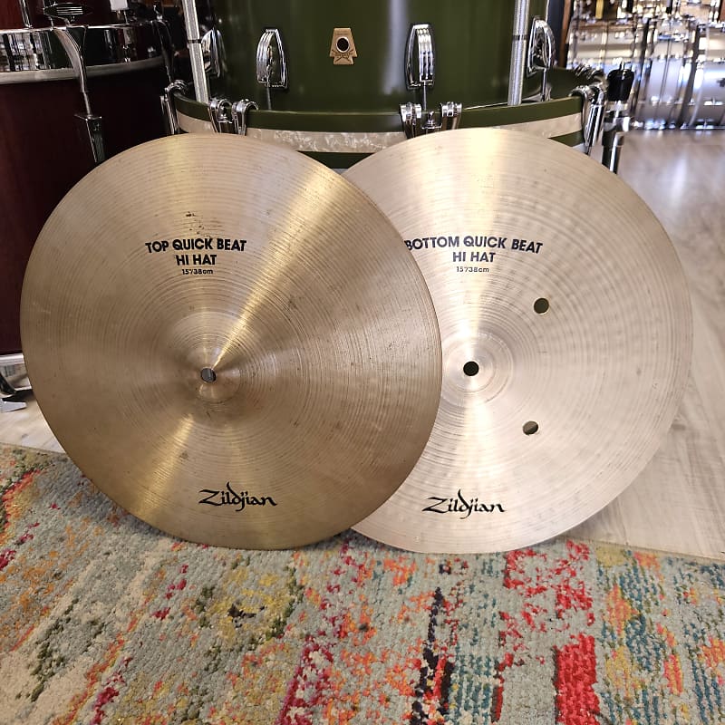 Zildjian Quick Beat 15" Hi Hats 1446g/1616g | Reverb