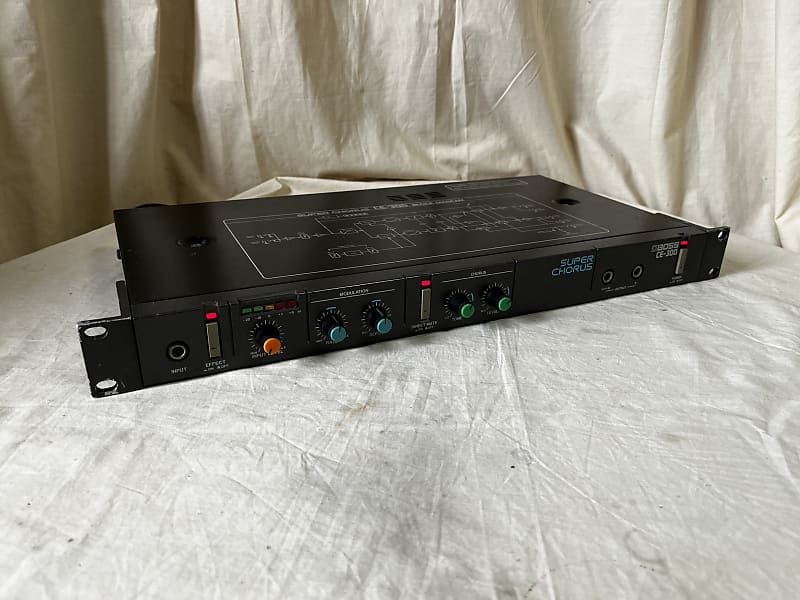BOSS CE-300 SUPER CHORUS Vintage 80s Rack | Reverb