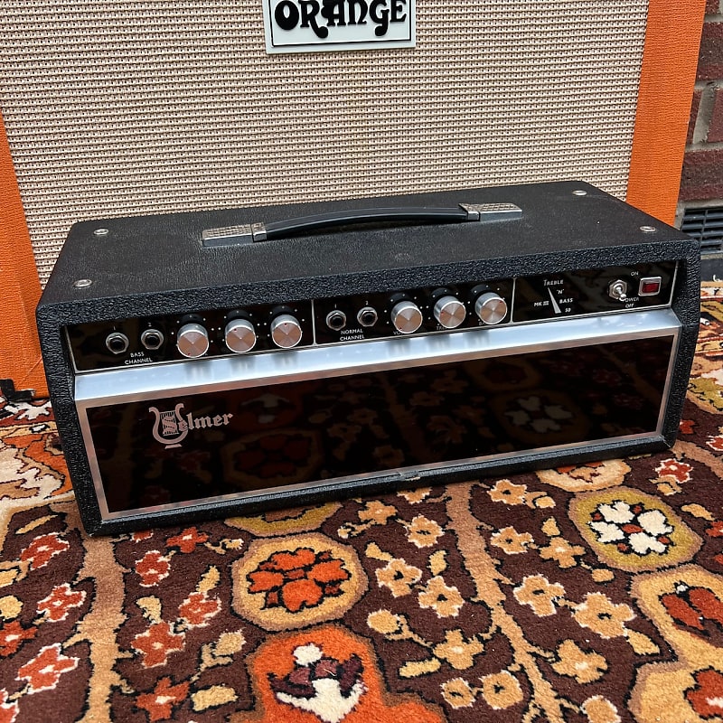 Vintage 1960s Selmer Treble N Bass 50 MKIII MK3 Valve Guitar | Reverb