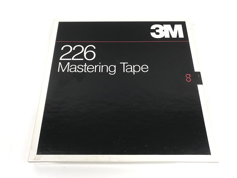 Scotch 3M 226 Audio Half Inch Mastering Tape 1/4"x2500' Metal | Reverb