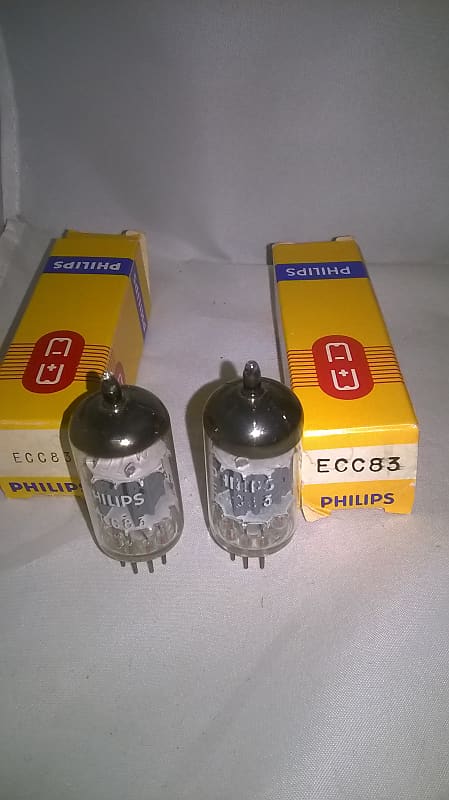 Philips ECC83 = 12AX7 1960 s tested on AVO VCM163 tested | Reverb UK