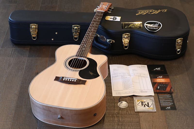 MINTY! 2021 Maton Joe Robinson Signature Satin Natural | Reverb