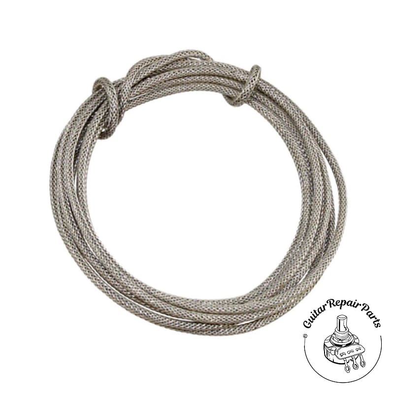 Braided Shield Cloth Push-Back Hookup Wire, Stranded (1' ft) | Reverb