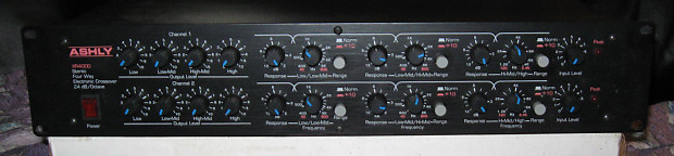 NOS ASHLY XR4000 Crossover Stereo Four Way 24 dB / Octave USA | Reverb