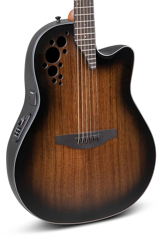 Ovation CS44P-ABLKW-G Celebrity Exotic Selection | Reverb