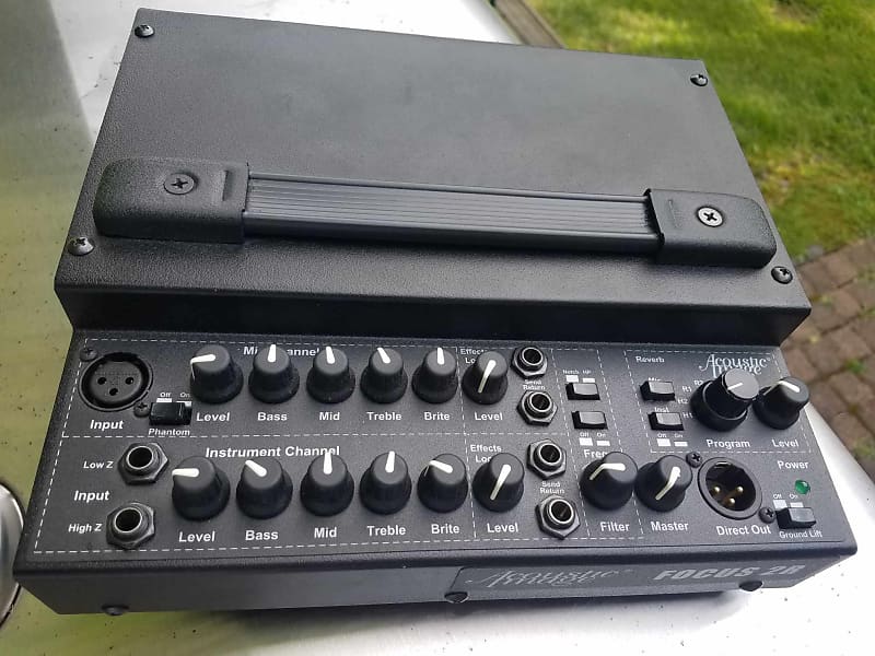 Acoustic Image Focus 2R Series II 600w compact amp head | Reverb