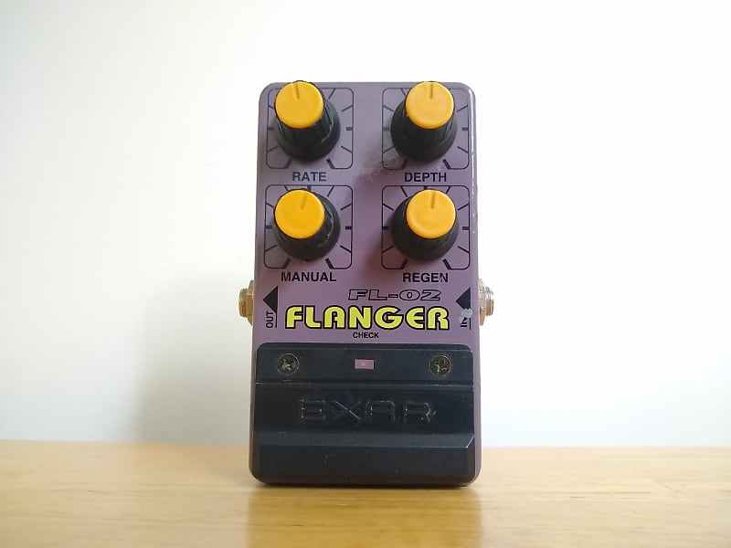 EXAR FL-02 FL02 Vintage Analogue Flanger Guitar Pedal | Reverb