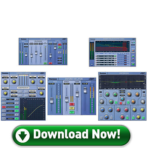 New Sonnox Oxford Mastering Bundle Native Plug-In Collection | Reverb