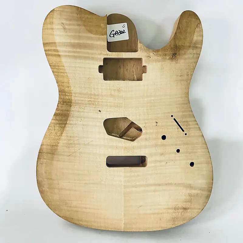 Solid Alder Wood Telecaster Tele Style Guitar Body | Reverb