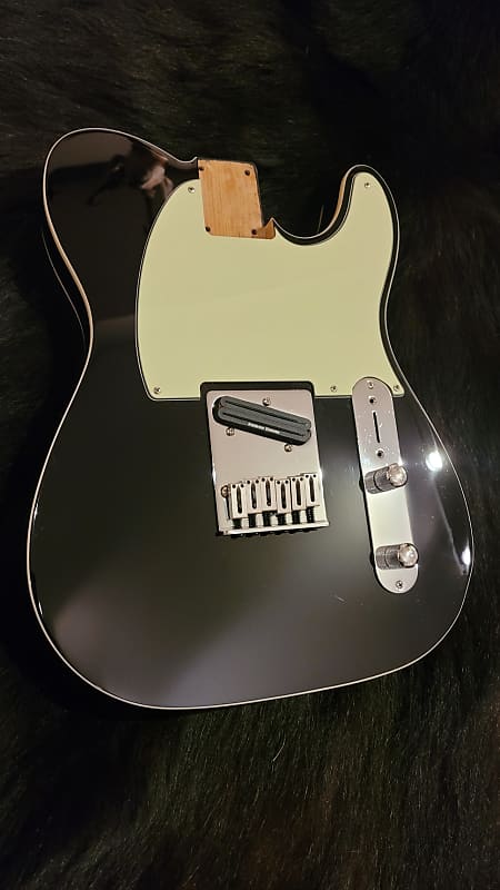 Telecaster 2021 Black Double Bound Body Loaded!! | Reverb