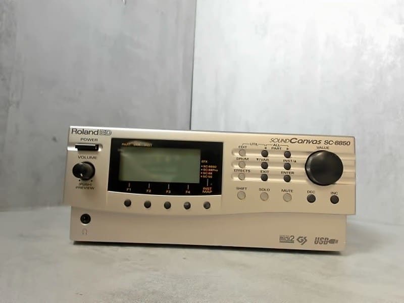 Roland Sound Canvas SC-8850 Sound Module Synthesizer | Reverb
