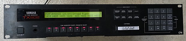 Yamaha TX802 rack mount 16 voice FM synth | Reverb