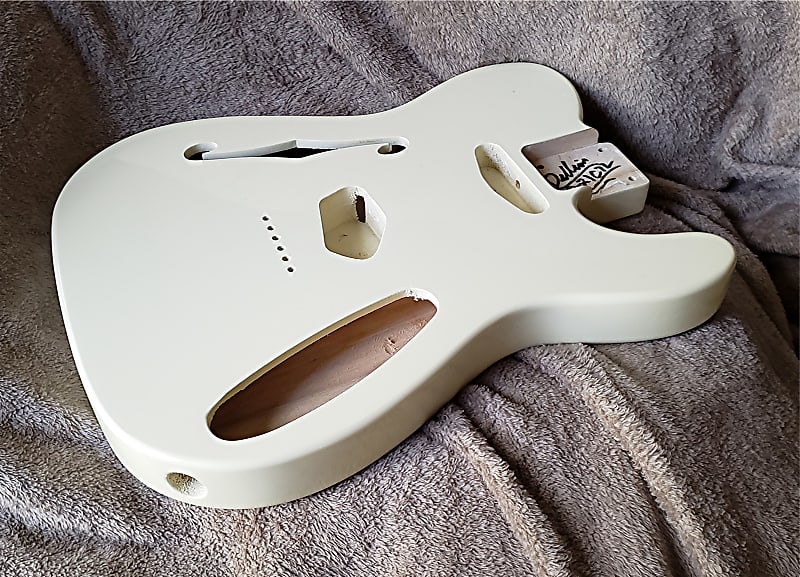 Killer Thin line body in white / Ivory. Made to fit a Tele | Reverb