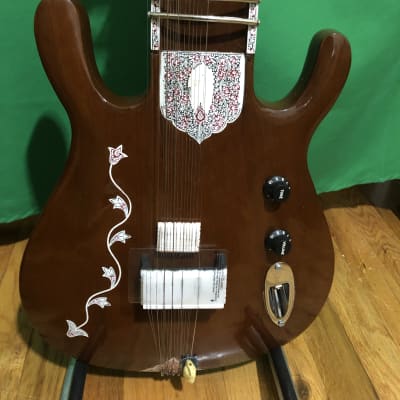 Authentic Electric Sitar Guitar (Handmade in India) with | Reverb
