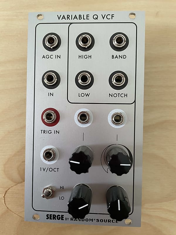 Random Source Serge VCFQ Variable Q Filter | Reverb