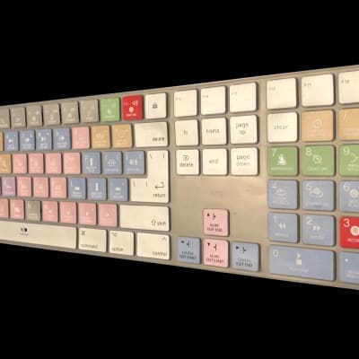 Avid Pro Tools Hotkey Shortcut Keyboard Cover for Apple Magic | Reverb