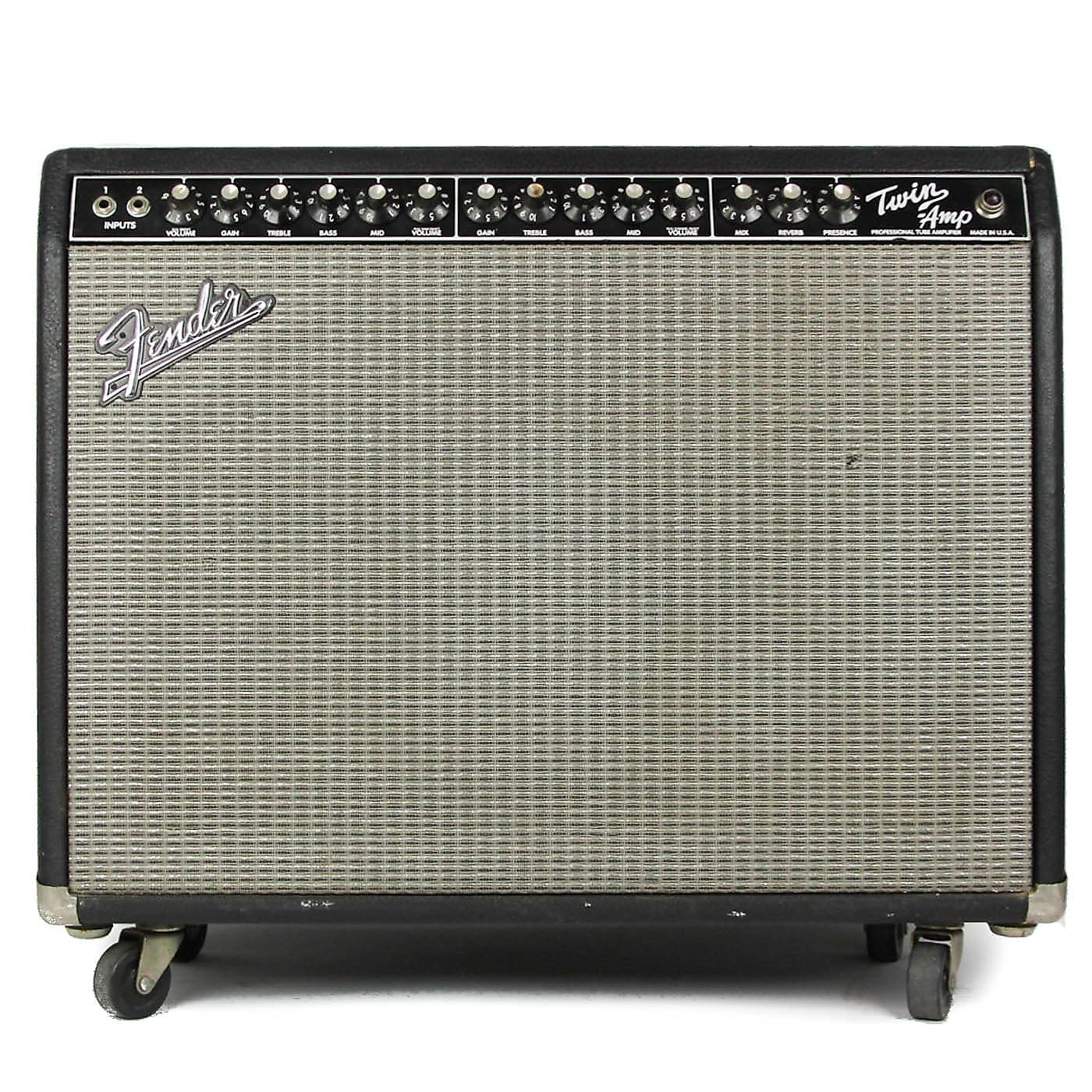 Fender Twin-Amp 2-Channel 100-Watt 2x12" Guitar Combo 1994 - | Reverb