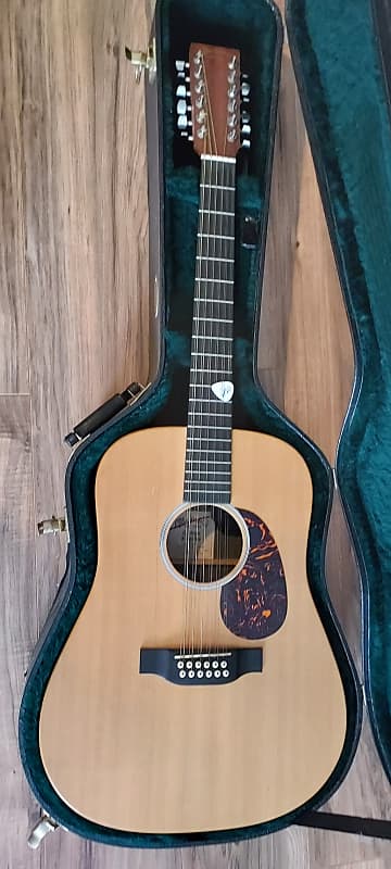 Martin Custom X Series 12 String Natural | Reverb